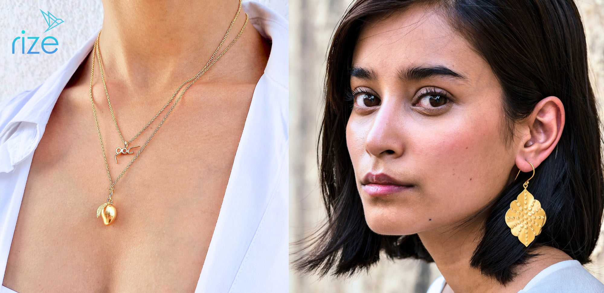 Rize Jewellery - Sterling Silver & Gold Plated Jewelry Online